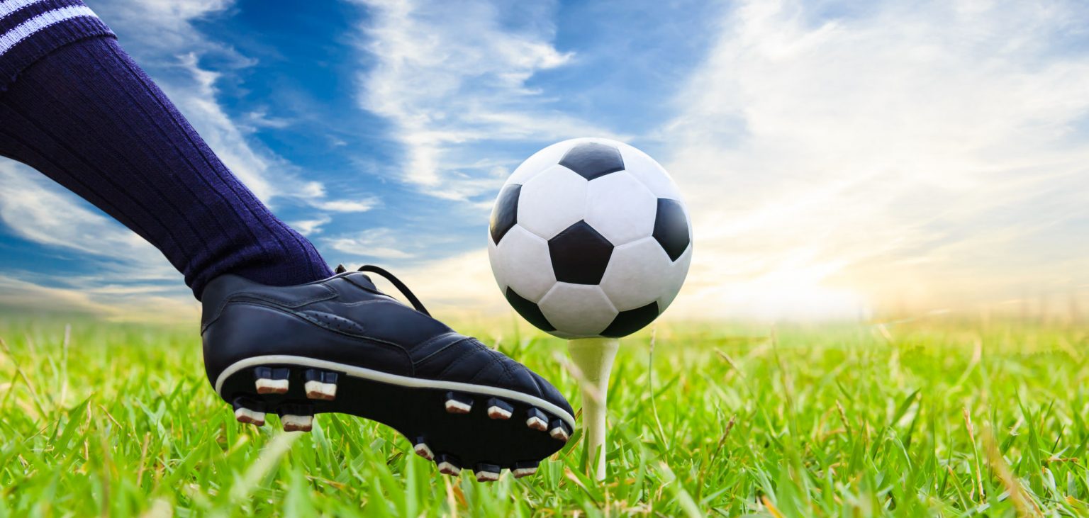 Combined football and golf on our 14-hole FootGolf course - GolfPlex